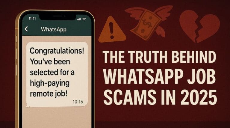 WhatsApp Job Scams in 2025: How to Spot Fake Offers, Protect Yourself ...